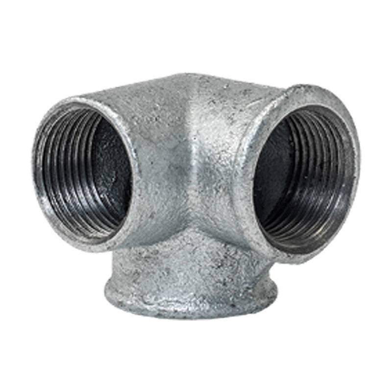 Gebo Cast Iron 2-Inch Threaded Elbow Fitting 221-9G