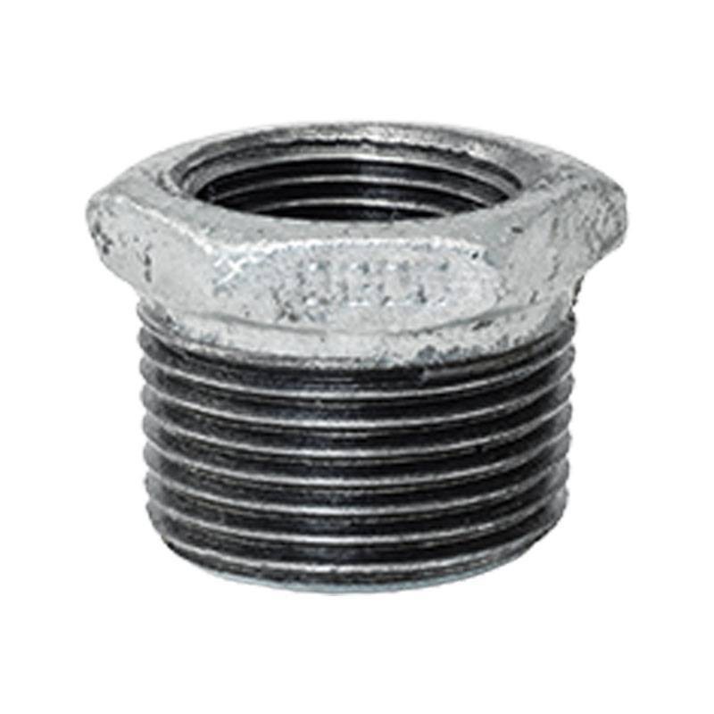 Gebo Cast Iron Threaded Reducer for Male/Female Pipes 1 1/2 x 3/4 241-31G