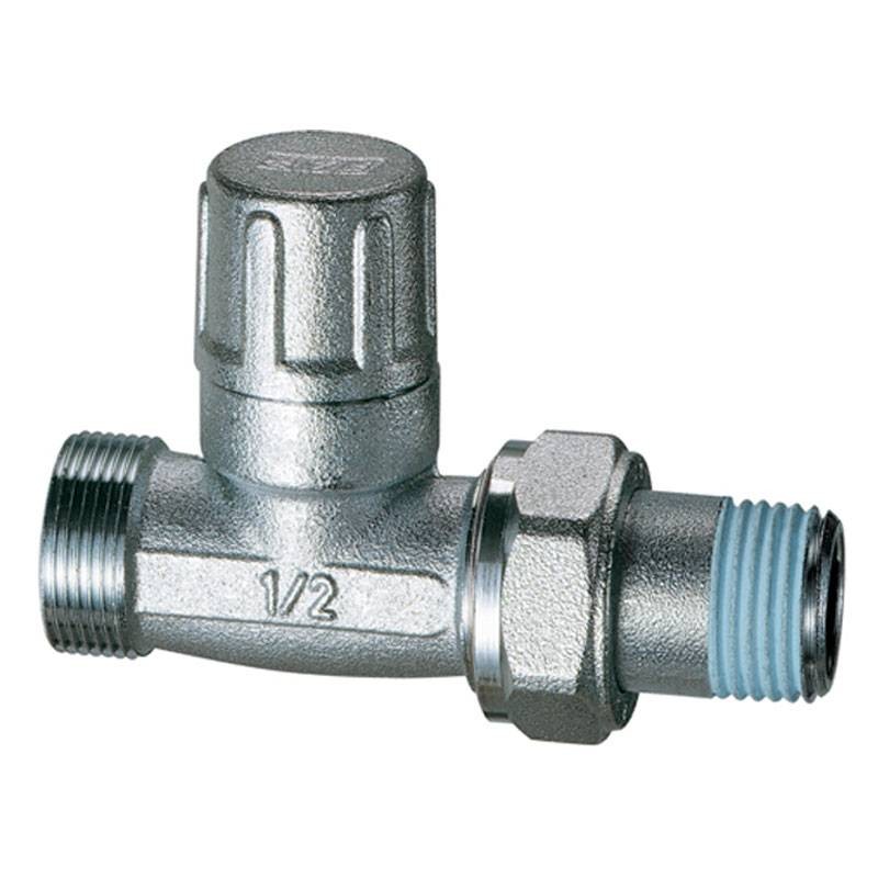 Detentor de radiador recto Far 1300 1/2 cromado 1300 12