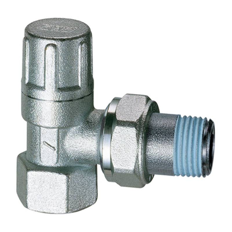 Detentor de radiador escuadra Far 1200 3/8 cromado 1200 38