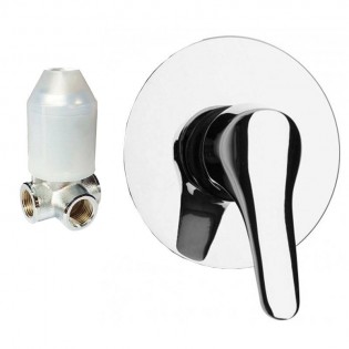 Paini Pilot Recessed shower tap single lever chrome 04CR690P1