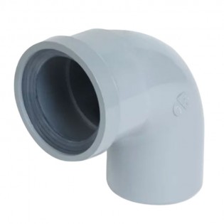 Redi 90-degree plug-in bend F/F diameter 40 mm PVC N1C48EM