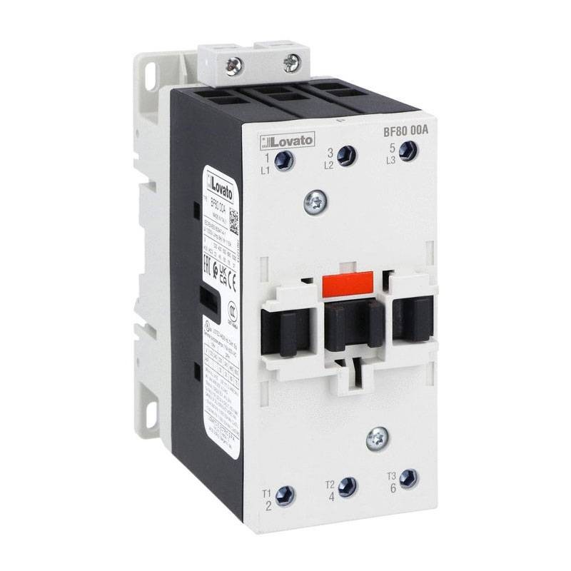 Lovato 3-pole 3-pole contactor 80A AC3 24VAC BF8000A024