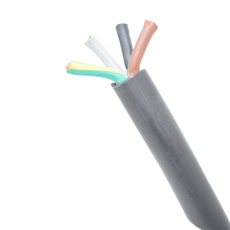 Cable de neopreno de baja tensión H07RN-F 4x1 amarillo/verde negro