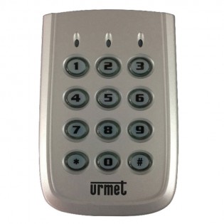 Urmet Alpha stand-alone access control keypad module grey 1087/2