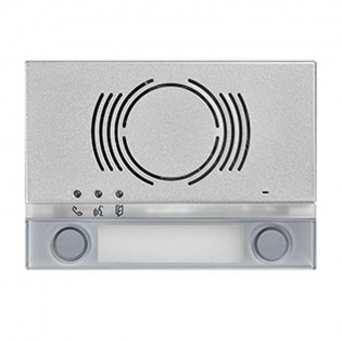 Urmet Alpha 2-button module faceplate for sound module 1083/38