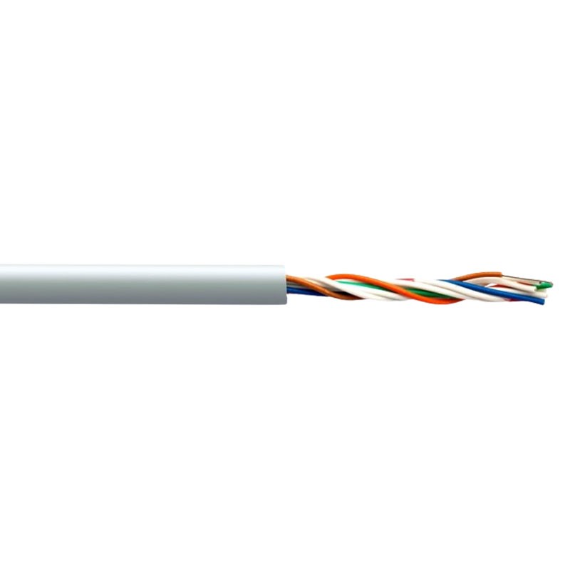 Câble téléphonique RJ11 trois paires + terre avec gaine au mètre