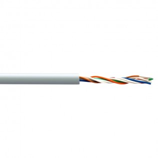 Câble téléphonique RJ11 trois paires + terre avec gaine au mètre
