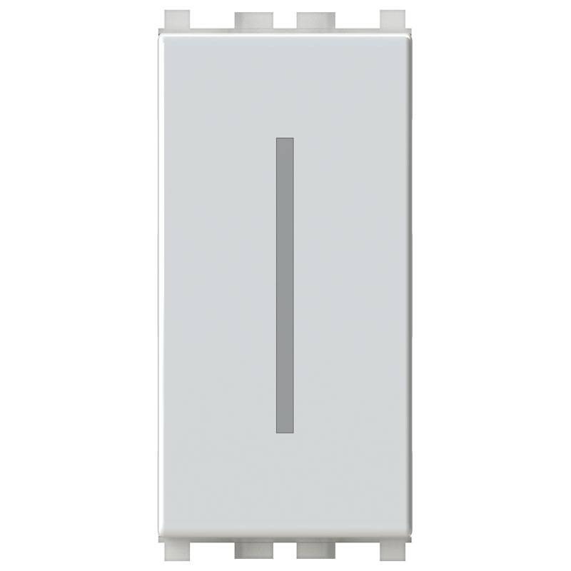 Bouton simple Uniko Lite S Smart 4Box pour Vimar Plana blanc 4BCU1S.V14