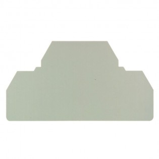 Placa final Weidmuller separación ZDU2,5 DOP 1674730000