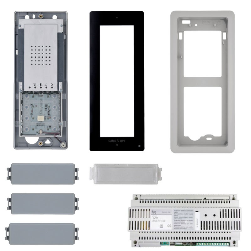 BPT intercom system base kit with THANGRAM 2-wire system handset