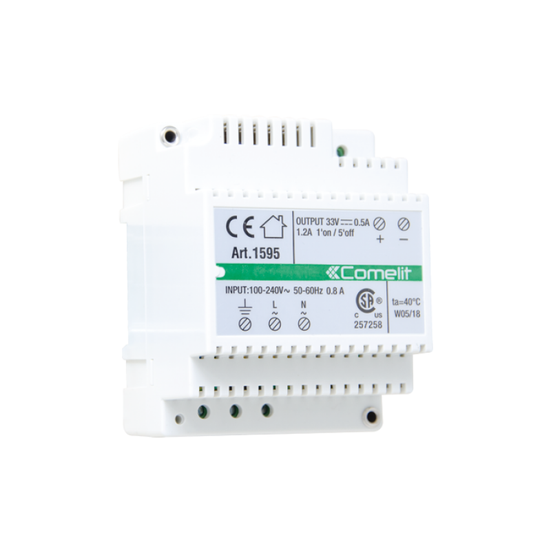 Kit básico del sistema de audio y video Comelit Ultra Simplebus 1 UT8000