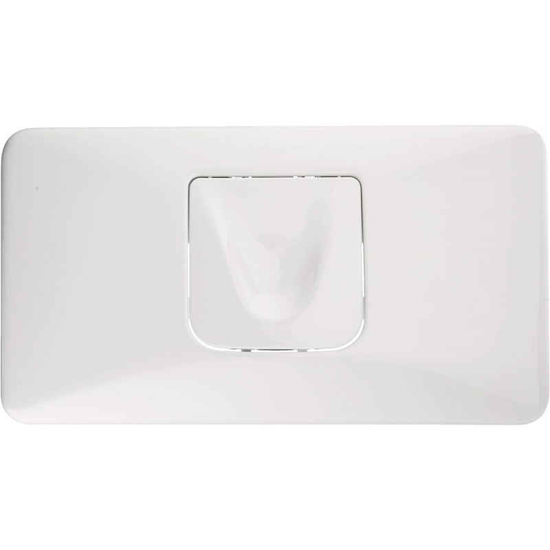 Toilet flush control plate Grohe Colani ABS White