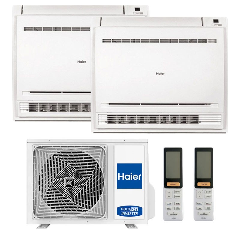 Haier Dual Console Air Conditioner 3.5kW+3.5kW R32 WIFI