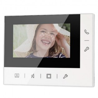 Kit Videocitofono Abb a colori con monitor vivavoce 2 fili monofamiliare