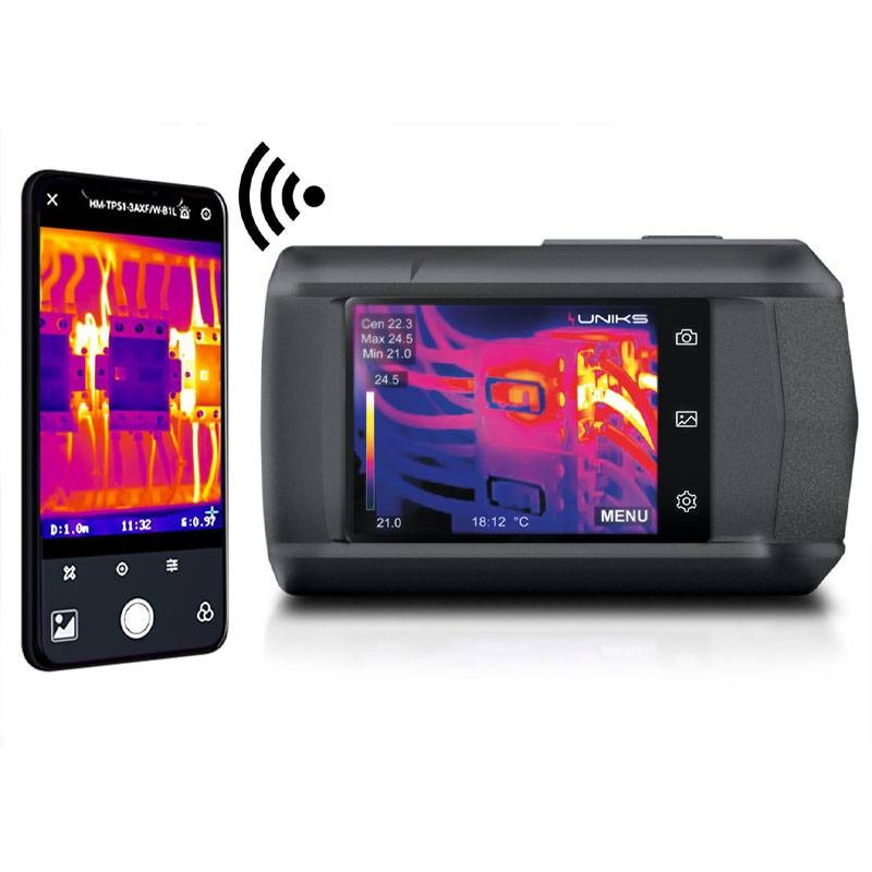 Uniks 256x192 pixel pocket thermal camera T400