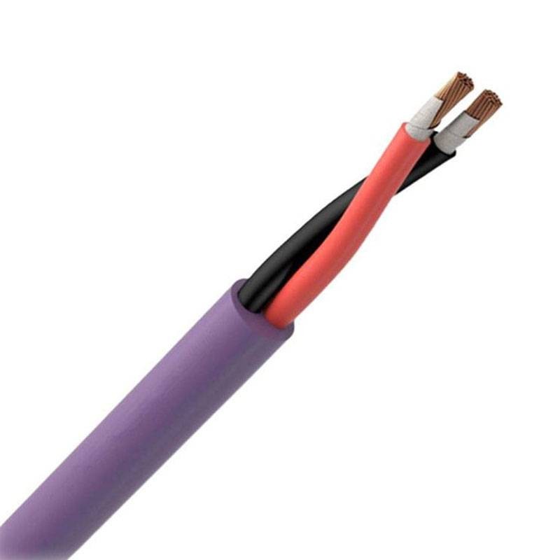 FTS29OM16 EVAC LSZH Ramcro 2x2.5 sq. mm purple cable SSS0225HXYSHF3FG