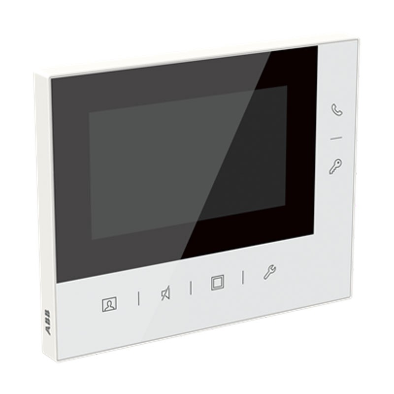 Kit Videoportero Abb Unifamiliar Monitor 4,3" Manos libres Botonera ...