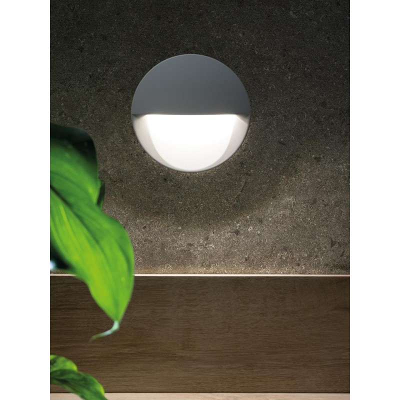 Segnapasso Led Tondo Sovil 8W 4000K Bianco IP65 99243/02