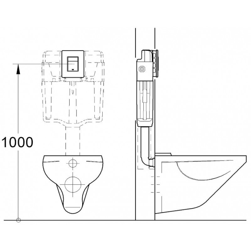 Grohe Skate Cosmopolitan flush plate brushed rose gold 38732DL0
