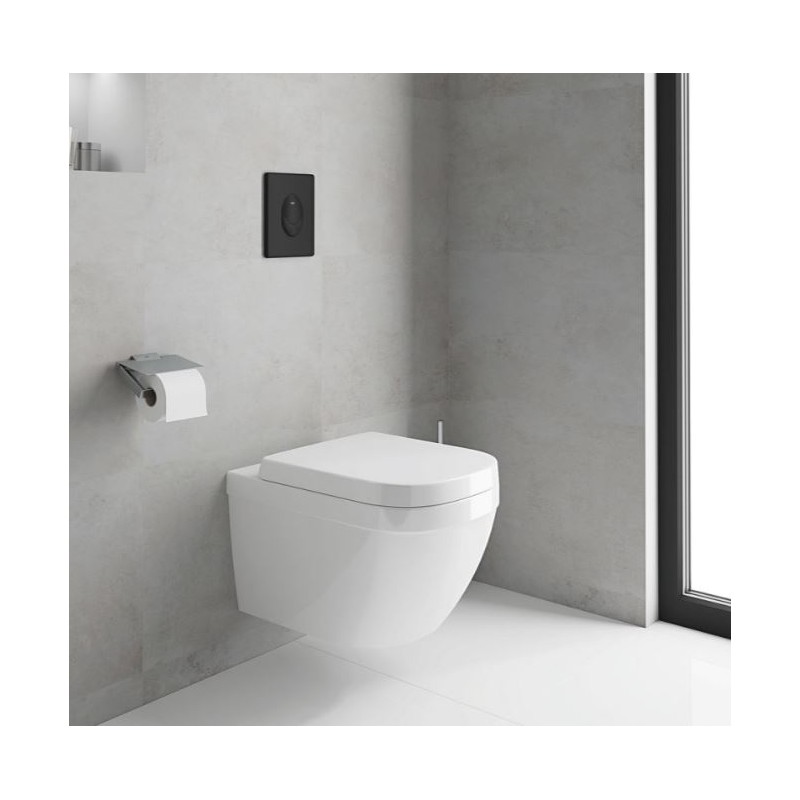 Grohe Skate Air flush toilet cover plate ultra-matte black 38505KF0