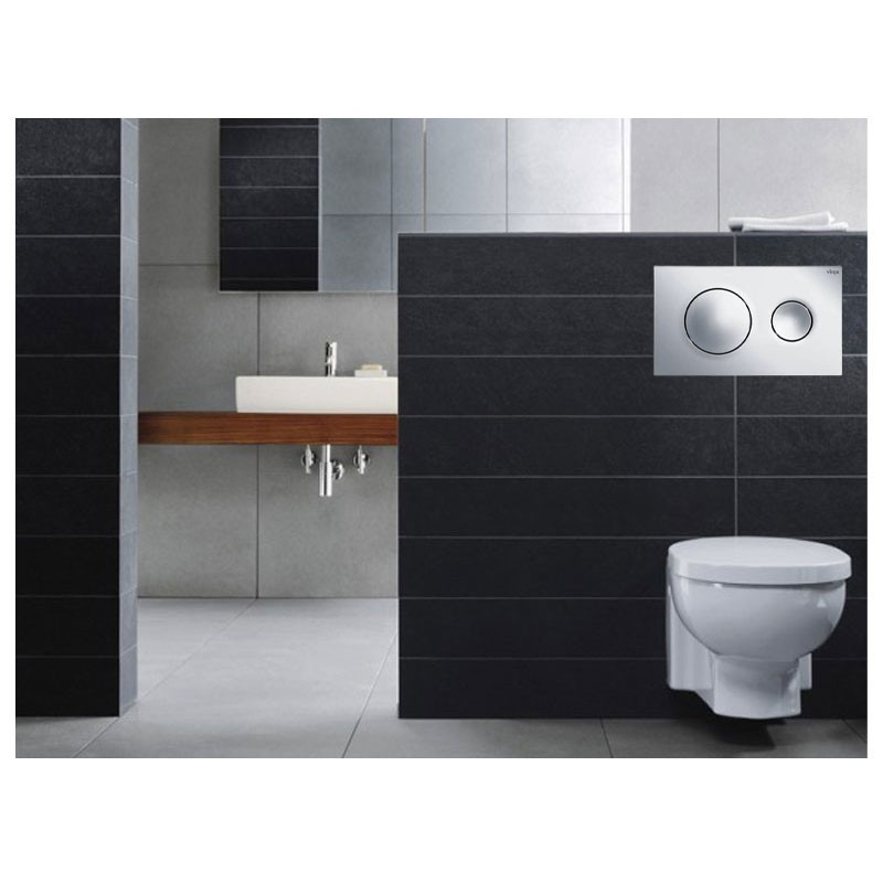 Viega Visign for Style 20 toilet flush plate chrome 773779