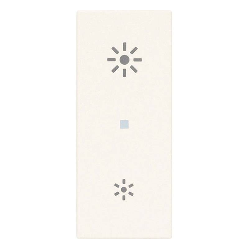 Tecla axial Vimar Linea símbolo variador Blanco 31000A.RB