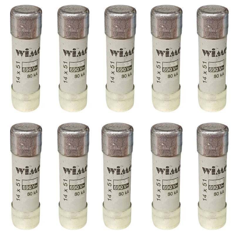 Fusible Wimex CH14 GG 50A 690V 14x51 mm 10pcs 5400250