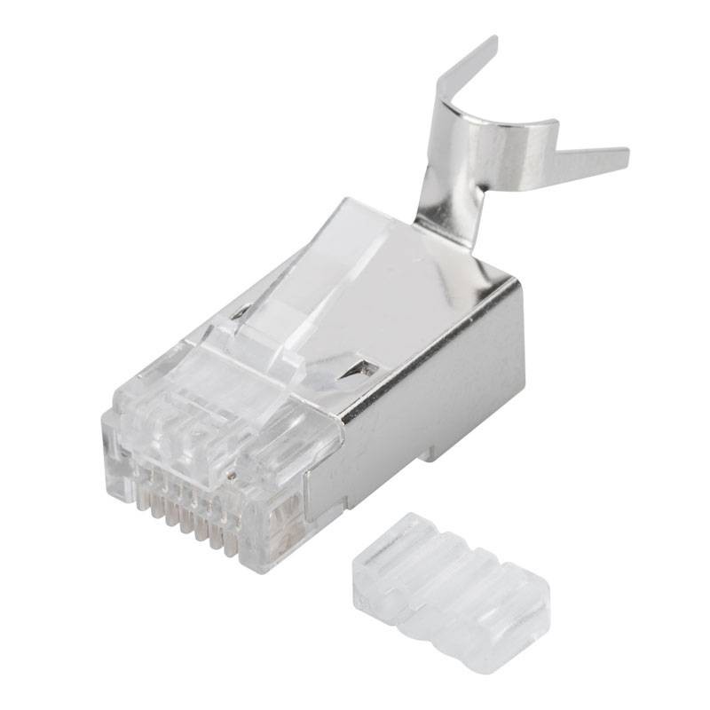 Emmegi Spare Parts 8-pin CAT6A FTP Shielded RJ45 Plug Connector AK219604