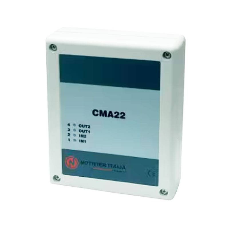 Addressable module 2 inputs and 2 outputs Notifier CMA22