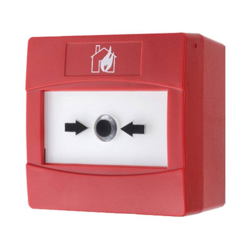Bouton d’incendie conventionnel Notifier Rouge MCP-R6847L-R
