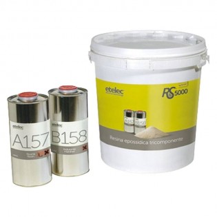 Résine époxy Etelec pour l'isolation et l'étanchéité 5 kg RS5000