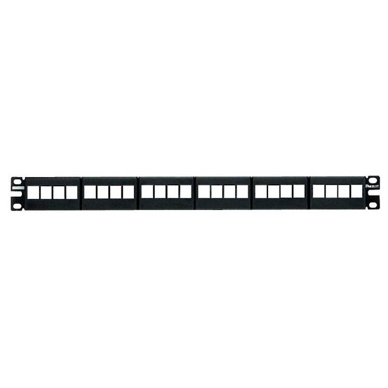 NetKey Panduit unshielded patch panel 1 RU 24 ports NKFP24Y