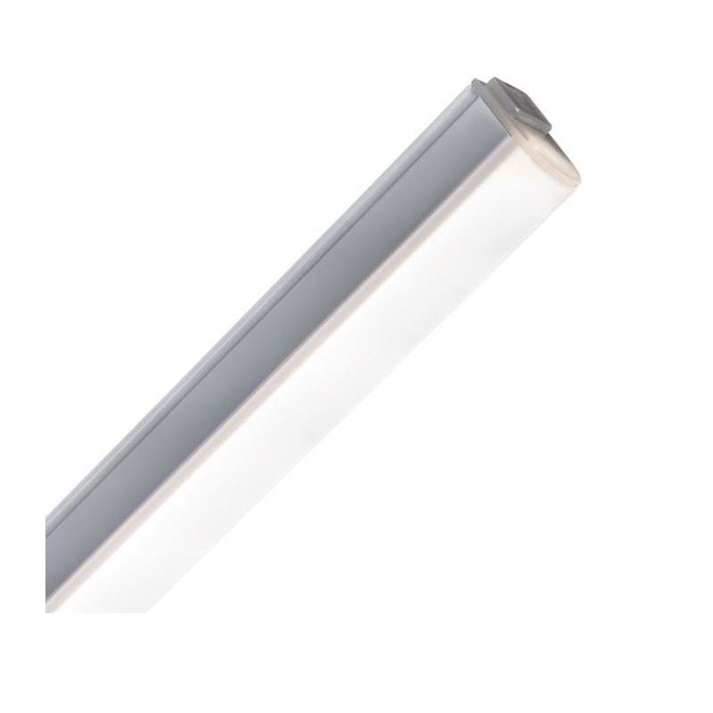 Reglette LED Beghelli 14W CCT 1173mm TRILED con interruptor 74078