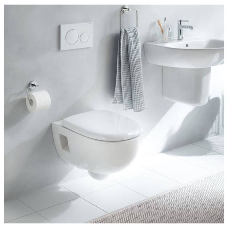 Geberit Sigma20 toilet flush control plate White 115.882.11.1