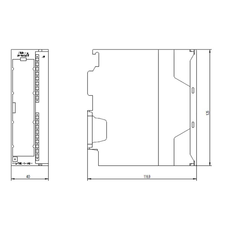 Module sorties analogiques Siemens SIMATIC S7-300 SM 332 4 AO U/I