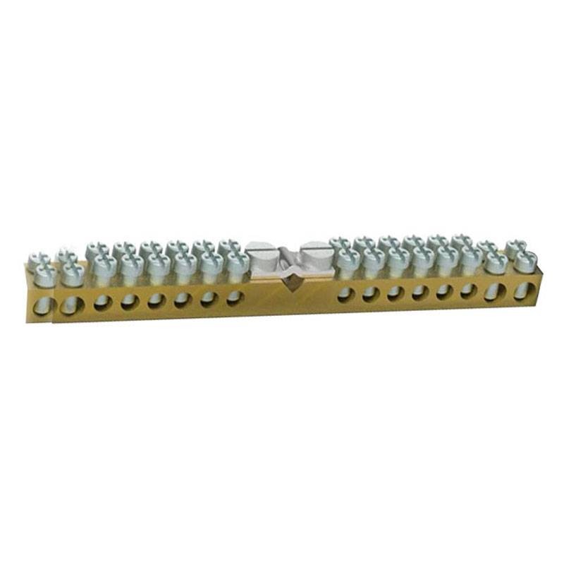Arnocanali equipotential terminal block 16 holes 120 mm T2309