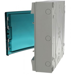 Abb Switchboard Wall Mounted 36 Modules IP65 Transparent Door 2 Rows ...