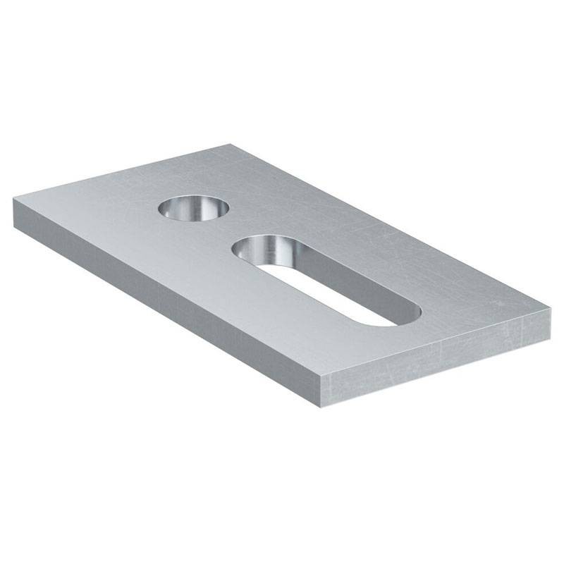 Fischer flat connection plate SSP 10 A2 D11mm steel