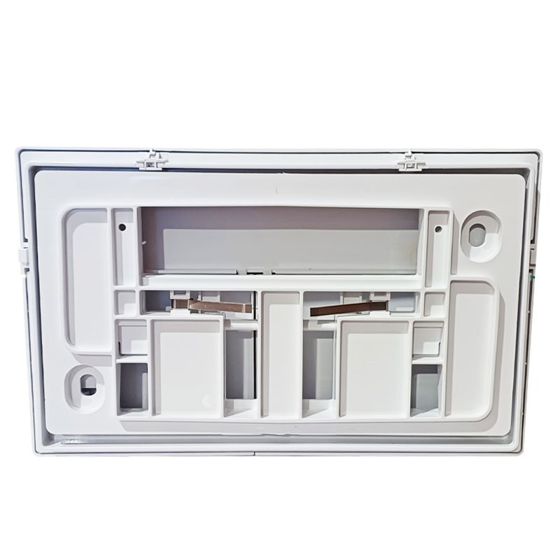 Placa de descarga WC Todini Hidrobox Line doble pulsador