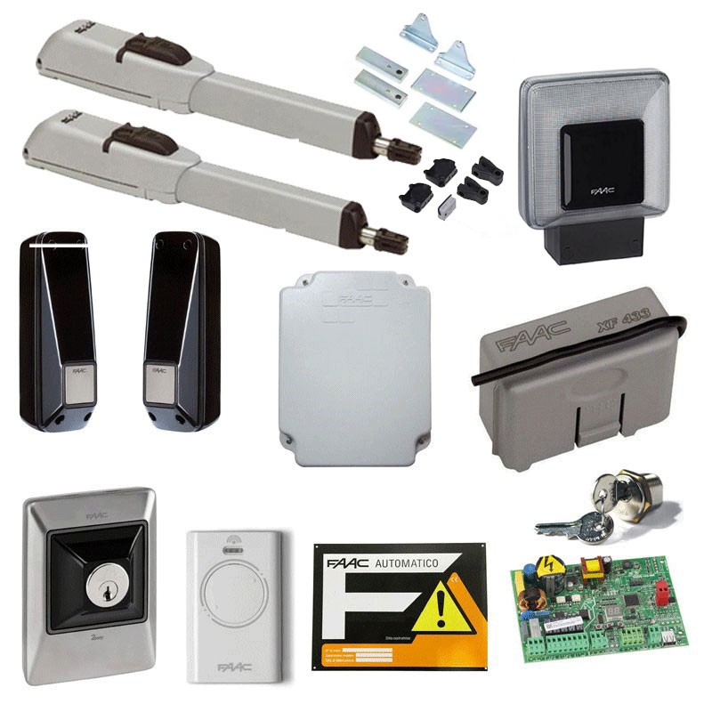 Faac Master Kit Automation for swing gates