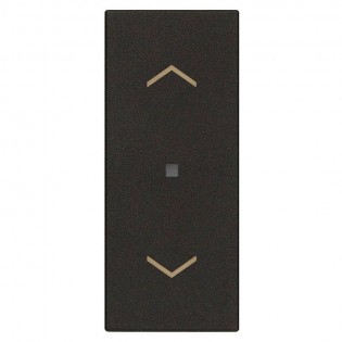 Vimar Linea Quid roller shutter switch Black 30196.G