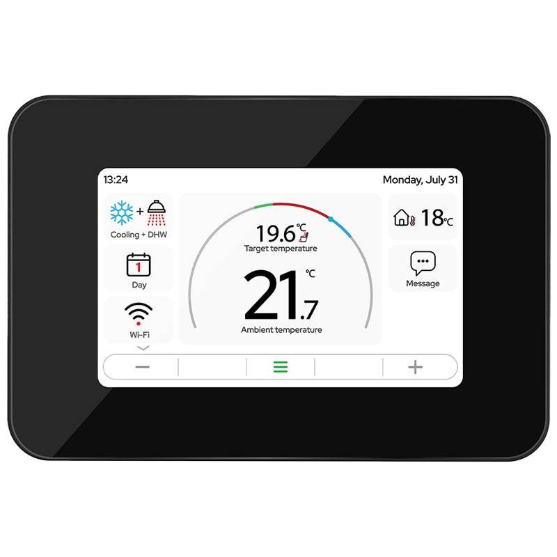 Maxa E-Lite touch screen remote control for heat pump