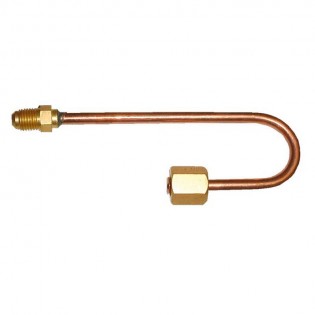 Conector en U Ferrari macho/hembra 5/8 en latón y cobre 6.396/4