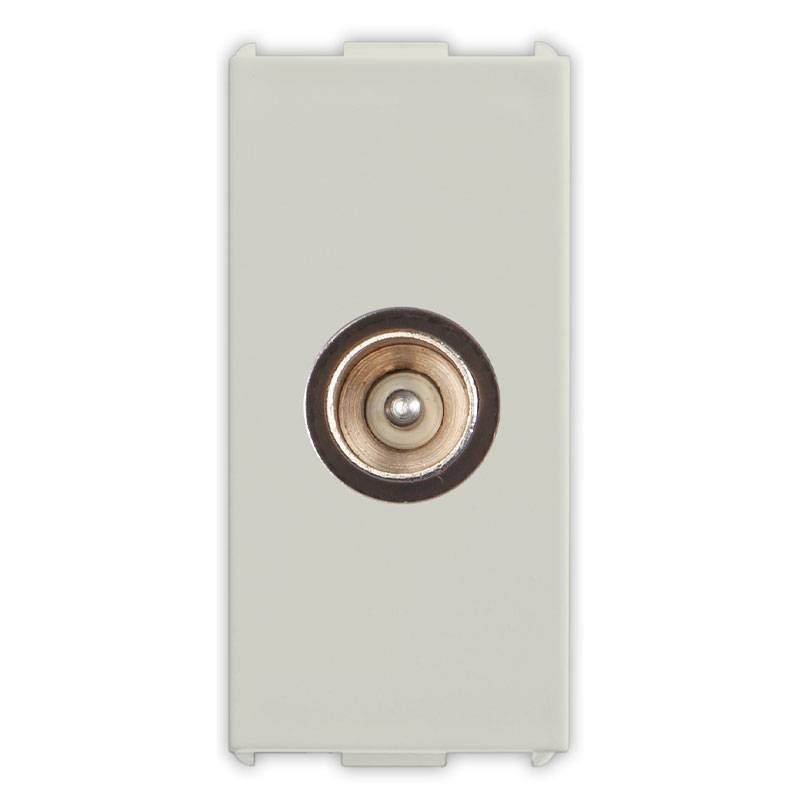 Satellite TV coax socket Master Pixia IEC male Light Sand 12265