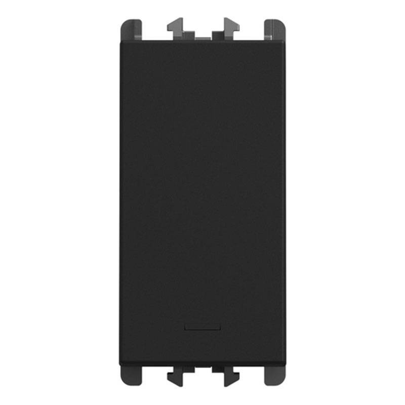 Multiway switch Urmet Lybra 1P 10AX black 27101.N