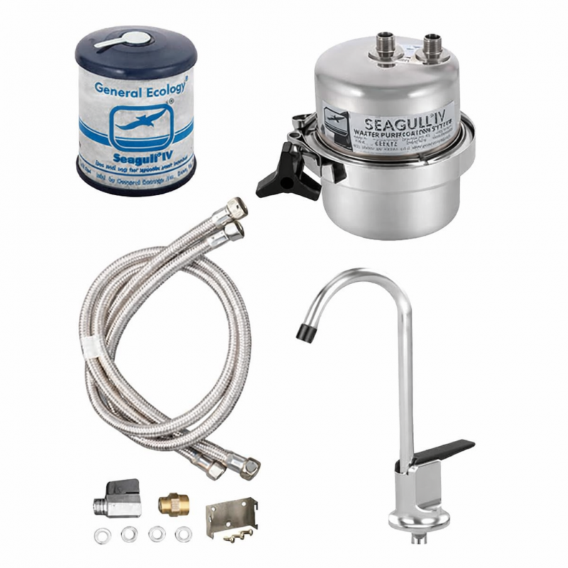Water filter mixer Todini Seagull IV X-1F chromed