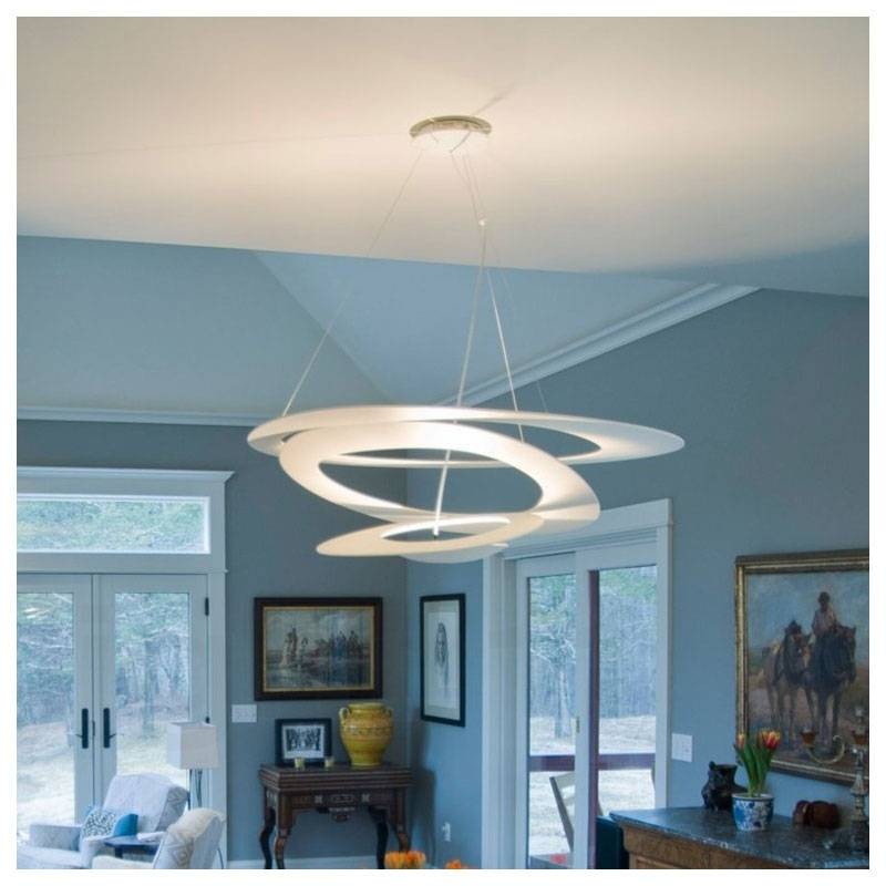 Artemide Pirce Micro LED pendant chandelier white 1249010A